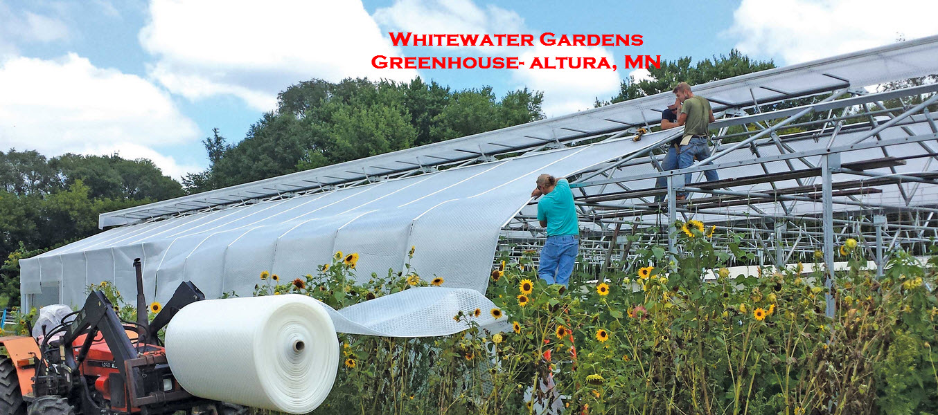 SolaWrap Greenhouse Plastic- 10 Year UV Warranty Clear Greenhouse Film-