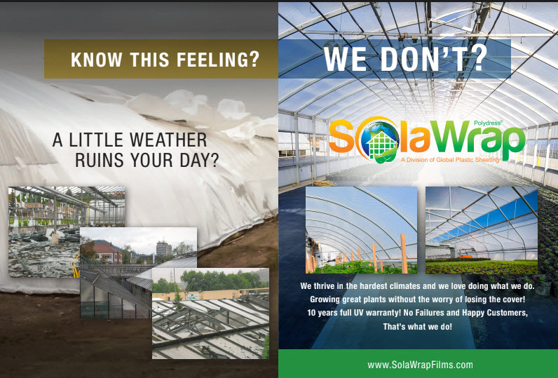 SolaWrap Greenhouse Images